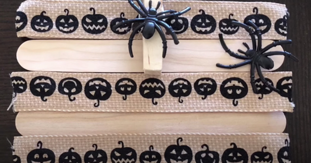 Creative DIY Halloween Photo Frame