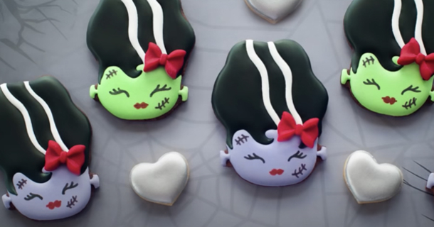 DIY Frankenstein's Bride Monster Cookies Recipe