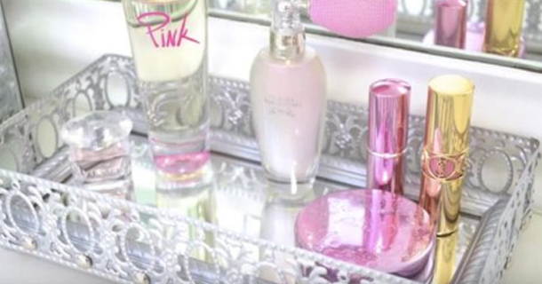 You Can't Imagine How Quickly She Makes This Beautiful Mirrored Vanity ...