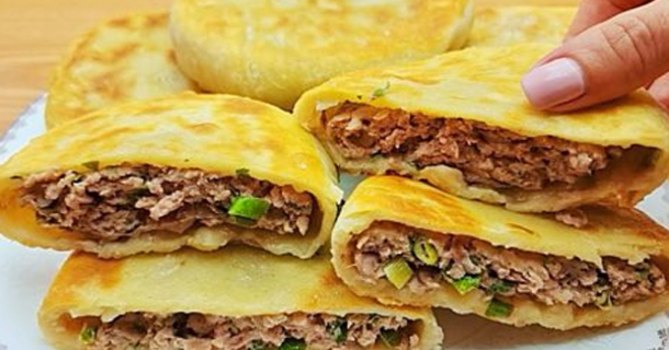 Stuffed Ground Beef Pockets Recipe
