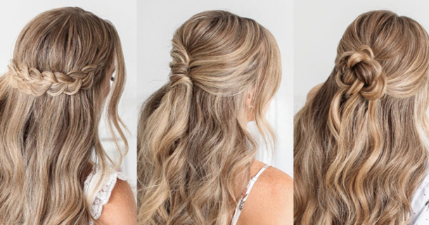3 Easy Fall Half Updo Hairstyles For Women To Try This Year
