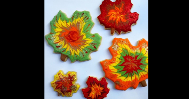 How To Decorate Fall Leaf Cookies In An Easy Way