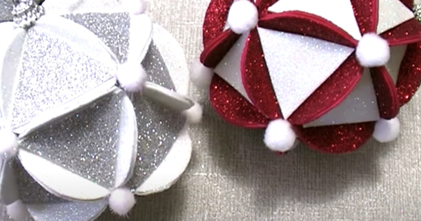 DIY 3D Christmas Tree Ornaments (How To Make)