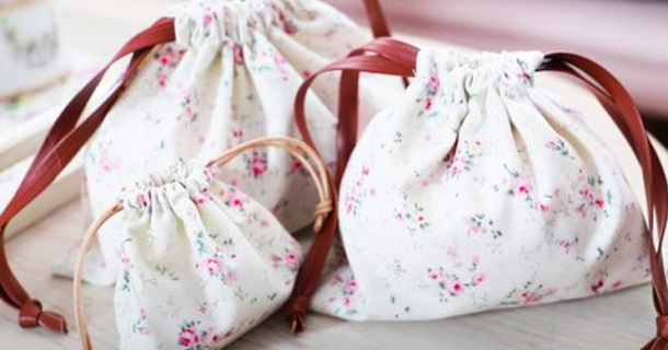 Beginner's Drawstring Pouches Sewing Tutorial