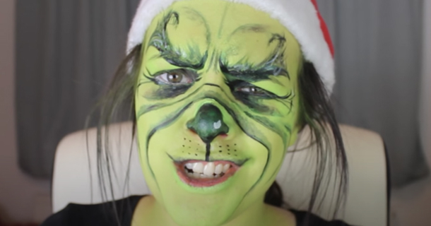 The Perfect Grinch Makeup Tutorial