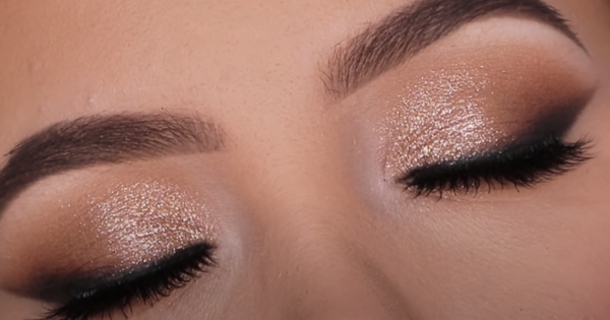 Soft Glitter Eye Makeup Tutorial For Any Special Occasion!