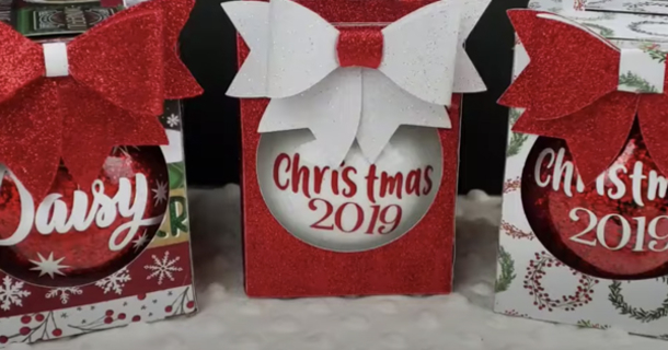 How To Make A Christmas Ornament Box