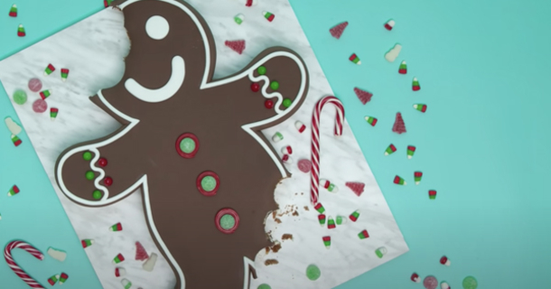 How To Make A Massive Gingerbread Man Cake