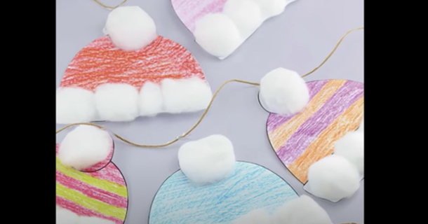 How To Make Winter Hats Craft For Kids