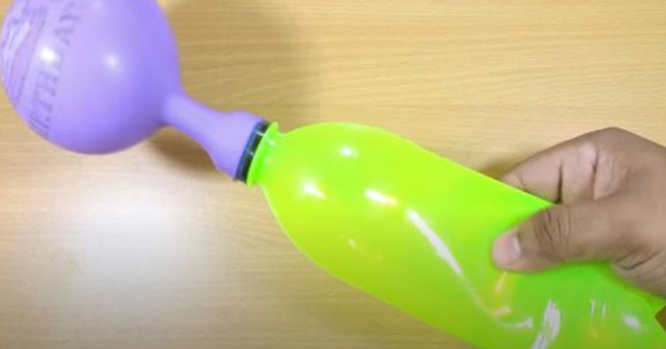 How To Craft A DIY Air Pump With A Bottle - Easy Life Hack