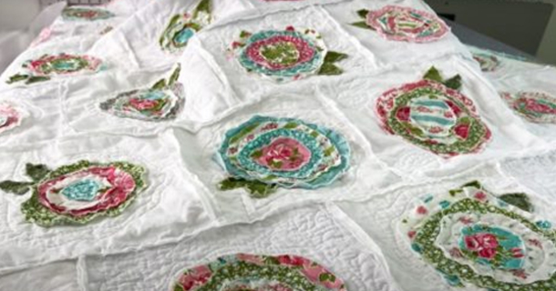 How To Create A Gorgeous Rose Garden Quilt