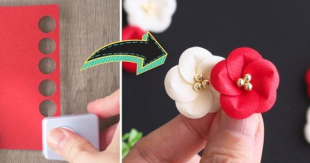 DIY Paper Plum Blossoms Tutorial