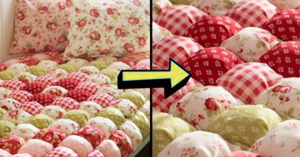Beginner's DIY Bubble Quilt Tutorial