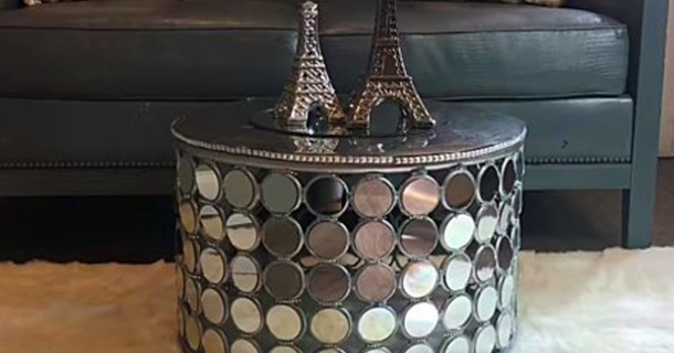 How To Build An Awesome Hula Hoop Coffee Table For $20