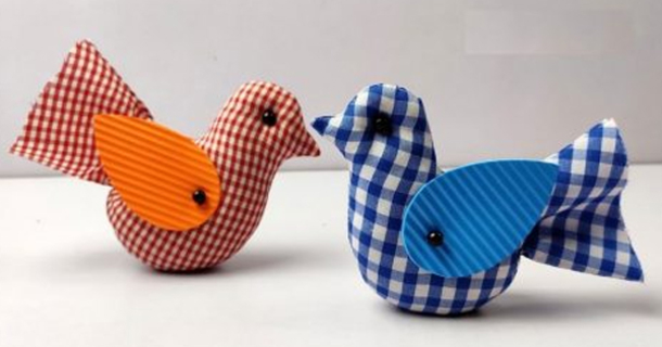 Beginner's DIY Fabric Bird Sewing Tutorial
