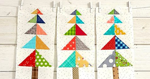 How To Create A Tall Pines Quilt Block