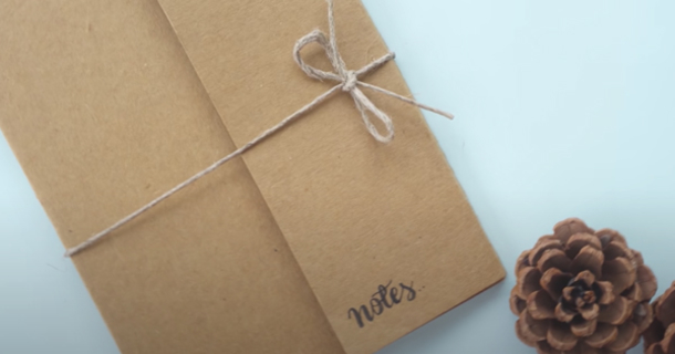How To Make A Simple Handmade Notebook