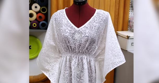 How To Sew A Elegant Swimsuit Cover-Up With This Tutorial