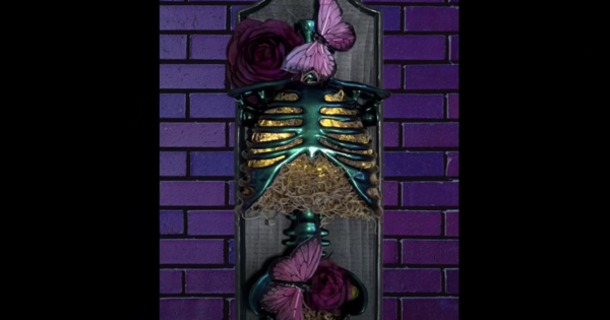 Spooky & Creepy Skeleton Wall Decor For Halloween