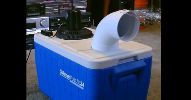 Homemade DIY Air Conditioner Tutorial