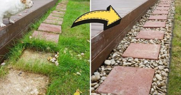 Beginner's Method On How To Build A Paver Walkway