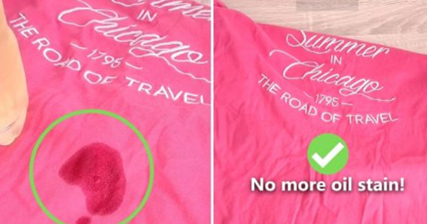 How To Get Rid Of Oil Stains From Clothes