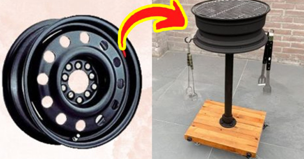 How To Build A DIY Car Rim BBQ Grill