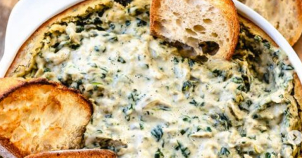DIY Copycat Cibo Cheesy Spinach Dip Recipe