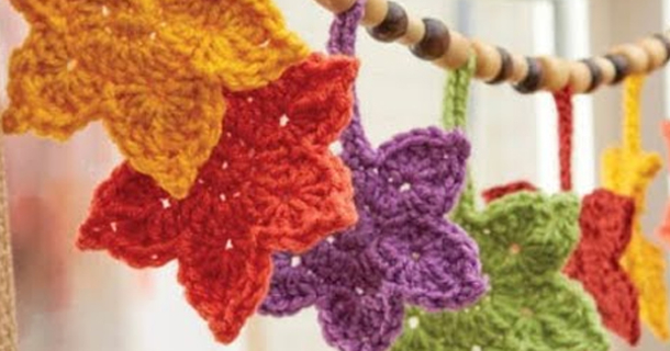 Beautiful Crochet Maple Leaf Fall Tutorial