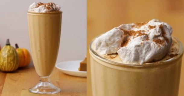 Sweet Fall Pumpkin Pie Milkshake That Is Sure To Become Your Favorite ...