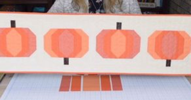 DIY Pumpkin Patch Quilt Block Tutorial