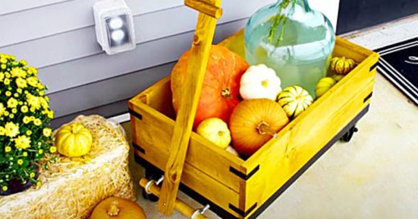 How To Make This Decorative Wooden Wagon That Is Just Perfect For The ...