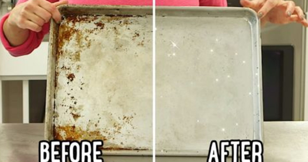 Simple Way To Clean A Sheet Pan Without Harmful Chemicals