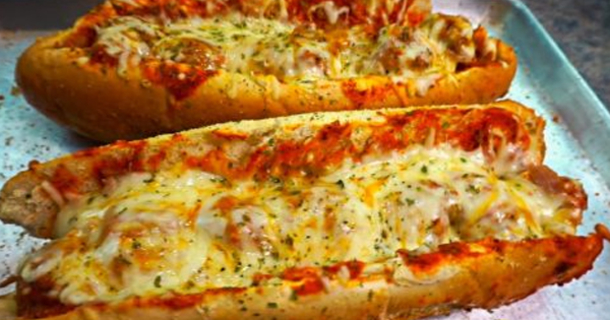 Super Cheesy DIY Meatball Sub Recipe