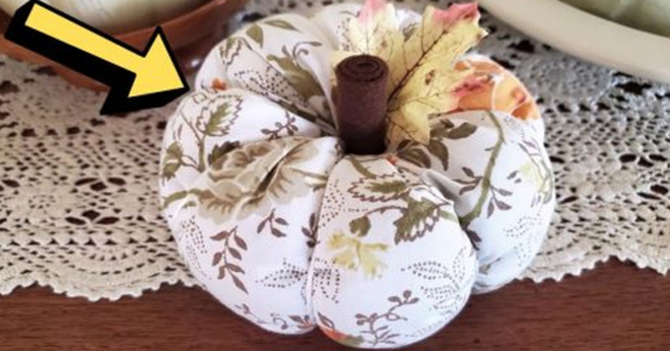 Simple DIY Fabric Pumpkin Sewing Tutorial