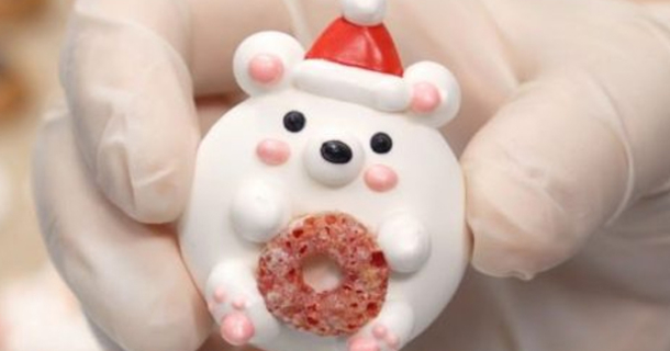 DIY Christmas Bear Meringue Cookies Recipe