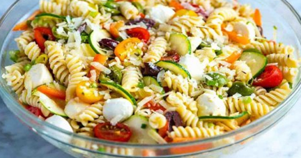 Fresh & Easy Pasta Salad Recipe For Your Next Side Dish