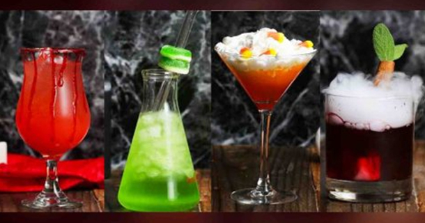 5 Colorful & Easy Cocktails For Halloween