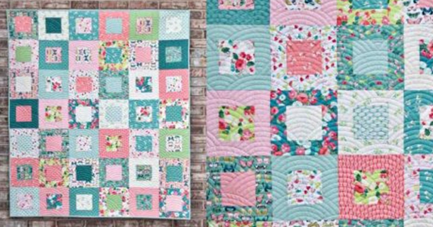 Simple Square Dance Quilt Tutorial