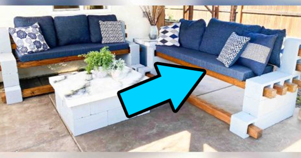 How To Build This Incredible Cinder Block Bench Tutorial