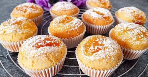 DIY Soft And Fluffy Muffin With Jam Recipe