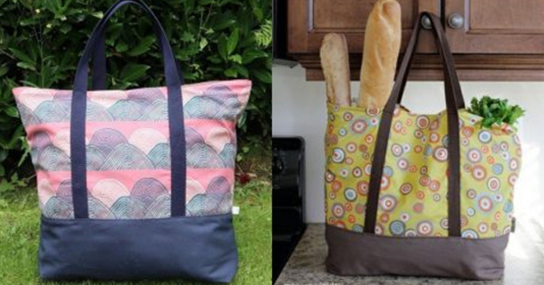 DIY Market Bag Sewing Tutorial