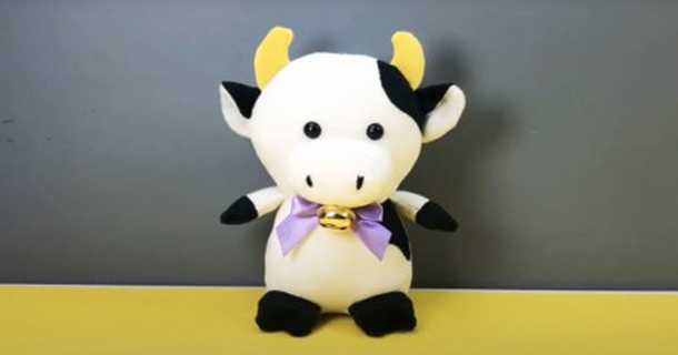 Super Adorable DIY Plush Toy Calf Doll Tutorial