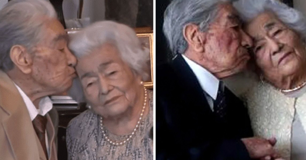 Man and his wife are now the world’s oldest couple – 79 years after ...