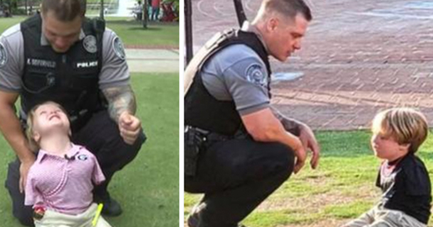 Police Officer becomes mentor for kid without arms who has dreams of ...