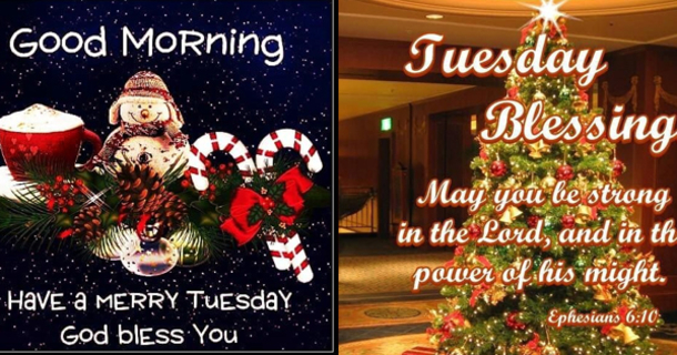 10 Happy Tuesday Greetings And Wishes For The Christmas Week