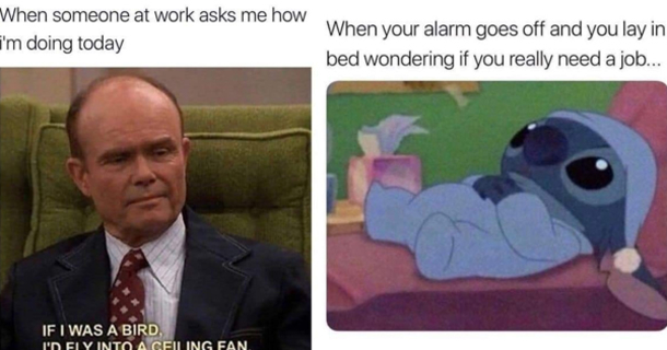10 Funny Memes About Having The Work Blues