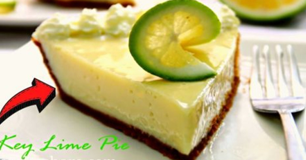 Creamy 6 Ingredient Key Lime Pie Recipe