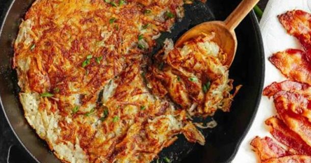 Easy Crispy Hash Browns Recipe