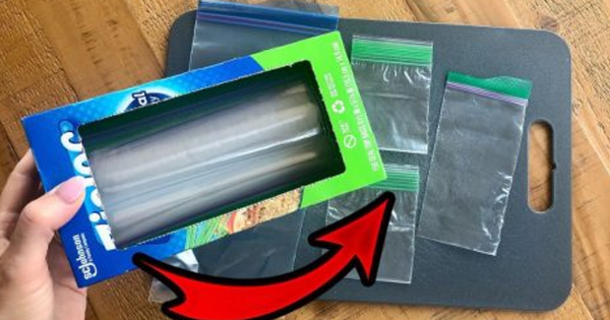 Brilliant DIY Ziploc Bag Trick To Help You Save Money